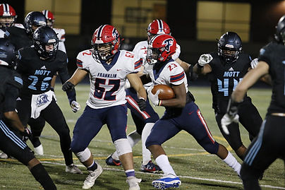 Franklin’s multi-talented Mabins can run over or past opposing tacklers ...